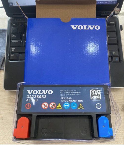 Ắc quy phụ VOLVO 32238082 (12V-10AH) chính hãng giá tốt nhất